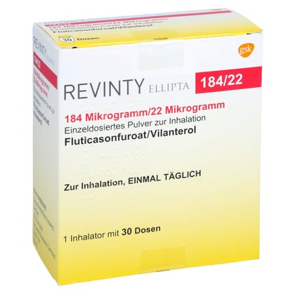 REVINTY Ellipta 184 µg/22 µg einzeld.P.z.Inh.30ED 1 St mit E-Rezept ...
