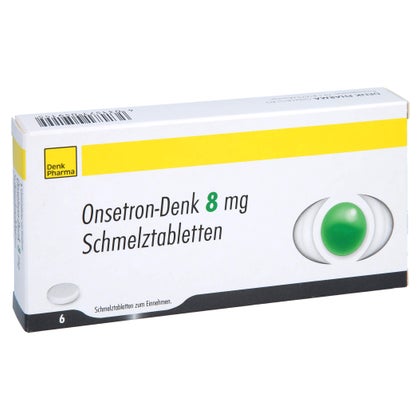 Onsetron-denk 8 mg Schmelztabletten 6 St mit E-Rezept kaufen | DocMorris