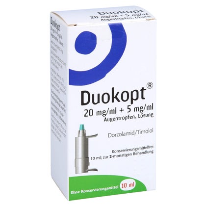 Duokopt 20 Mg/ml + 5 mg/ml Augentropfen 10 ml mit E-Rezept kaufen ...