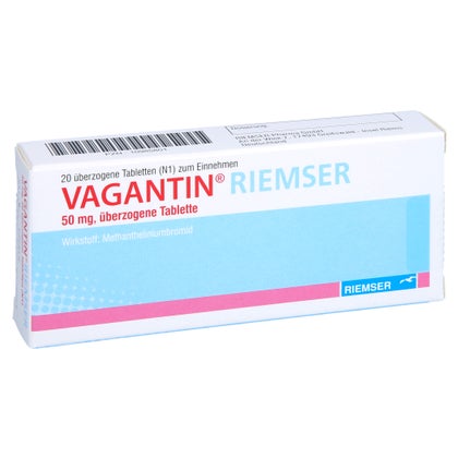 VAGANTIN RIEMSER 50 mg überzogene Tabletten 20 St mit E-Rezept kaufen ...