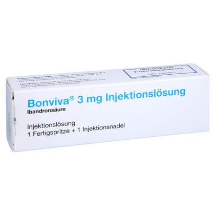 BONVIVA 3 mg/3 ml Injekt.-Lsg.i.e.Fertigspritze 1 St mit E-Rezept ...