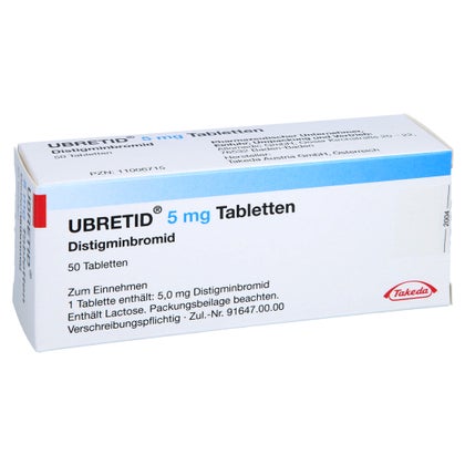 Ubretid 5 mg Tabletten 50 St mit E-Rezept kaufen | DocMorris