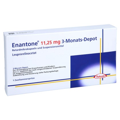 ENANTONE 11,25 mg 3-Monats-Depot Zweikammerspr.RMS 1 St mit E-Rezept ...