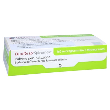 DUORESP Spiromax 160µg/4,5µg/Dosis 1x120ED Inh.-P. 1 St mit E-Rezept ...