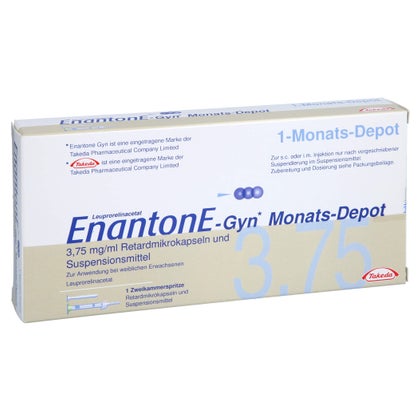 ENANTONE-Gyn Monats-Depot 3,75 mg 2-Kammerspr.RMS 1 St mit E-Rezept ...