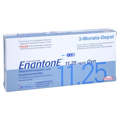 ENANTONE-Gyn 11,25 mg 3-Monats-Depot 2-Kammerspr. 1 St mit E-Rezept ...