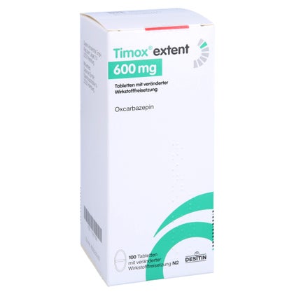 TIMOX extent 600 mg Tab.m.veränd.Wirkst.-Frs. 100 St mit E-Rezept ...