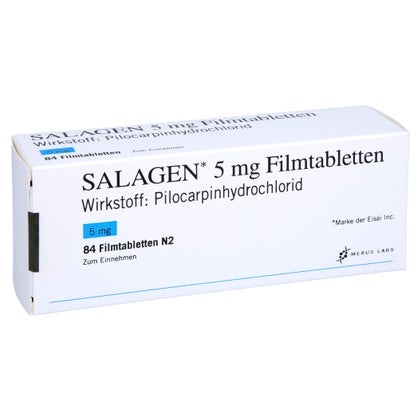 Salagen 5 mg Filmtabletten 84 St mit E-Rezept kaufen | DocMorris