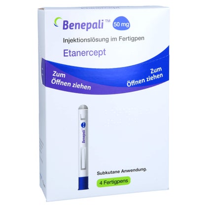 BENEPALI 50 mg Fertigpen mit Injektionslösung 4 St mit E-Rezept kaufen ...