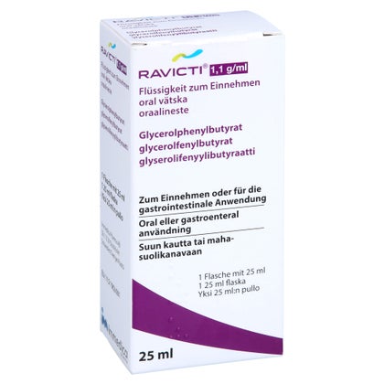 RAVICTI 1,1 g/ml 25ml + Adapter f.EXACTA Med Disp. 1X25 ml mit E-Rezept ...