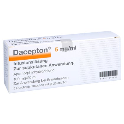 DACEPTON 5 mg/ml 20 ml Vial Infusionslösung 5X20 ml mit E-Rezept kaufen ...