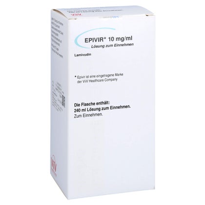 Epivir 10 Mg/ml Lösung zum Einnehmen 240 ml mit E-Rezept kaufen | DocMorris