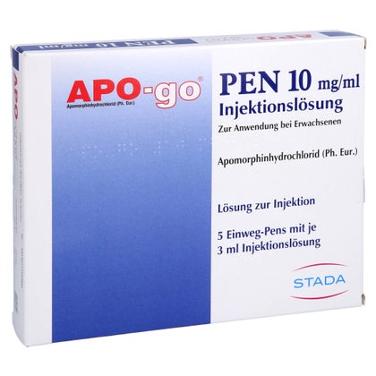 APO-GO PEN 10 mg/ml 3 ml Injektionslösung 5 St mit E-Rezept kaufen ...