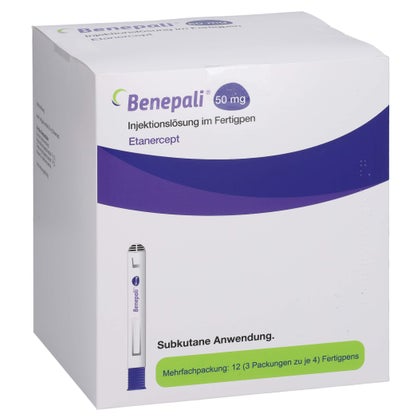 BENEPALI 50 mg Fertigpen mit Injektionslösung 12 St mit E-Rezept kaufen ...