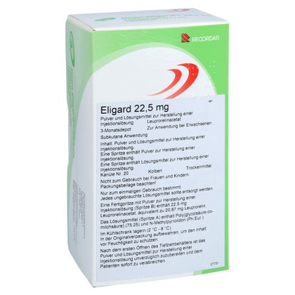 ELIGARD 22,5 mg Plv.u.Lsm.z.H.e.Injektionslsg. 1 St mit E-Rezept kaufen | DocMorris