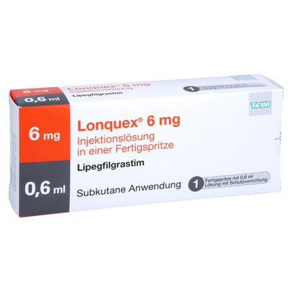 LONQUEX 6 mg Injektionslösung i.e.Fertigspritze 1 St mit E-Rezept ...