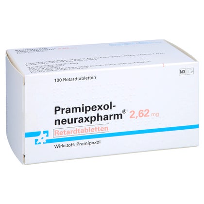 PRAMIPEXOL-neuraxpharm 2,62 mg Retardtabletten 100 St mit E-Rezept ...