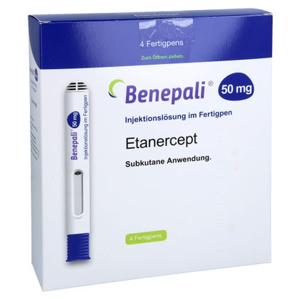 BENEPALI 50 mg Fertigpen mit Injektionslösung 4 St mit E-Rezept kaufen ...