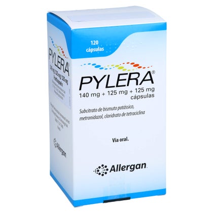 Pylera 140 Mg/125 mg/125 mg Hartkapseln 120 St mit E-Rezept kaufen ...