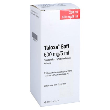 Taloxa Saft 600 mg/5 ml 230 ml mit E-Rezept kaufen | DocMorris