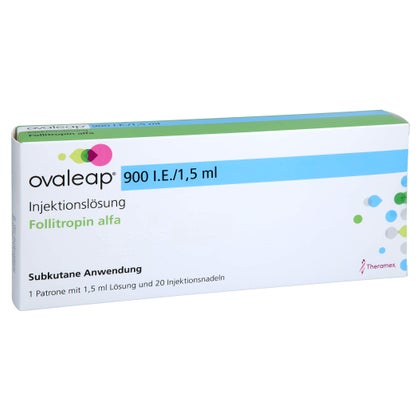 OVALEAP 900 I.E./1,5 ml Zyl.Amp.+ 20 Pen Inj.Nad. 1 St mit E-Rezept ...