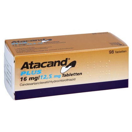 Atacand PLUS 16 mg/12,5 mg Tabletten B 98 St mit E-Rezept kaufen ...