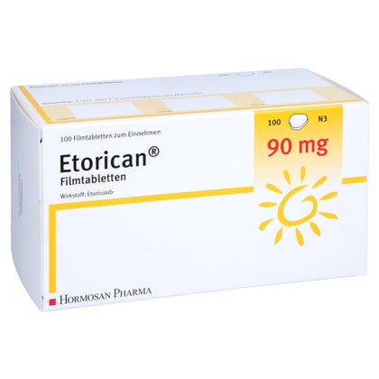 Etorican 90 mg Filmtabletten 100 St mit E-Rezept kaufen | DocMorris