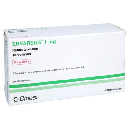 Envarsus 1 mg Retardtabletten 90 St mit E-Rezept kaufen | DocMorris
