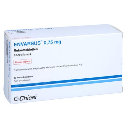 Envarsus 0,75 mg Retardtabletten 90 St mit E-Rezept kaufen | DocMorris
