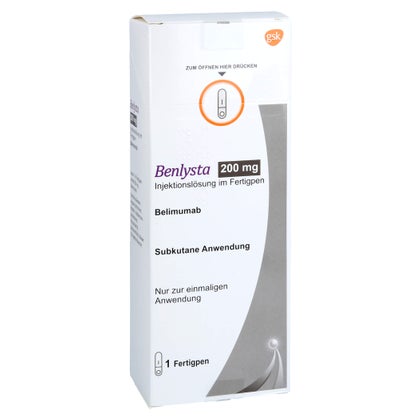 BENLYSTA 200 mg Injektionslösung i.e.Fertigpen 1 St mit E-Rezept kaufen ...