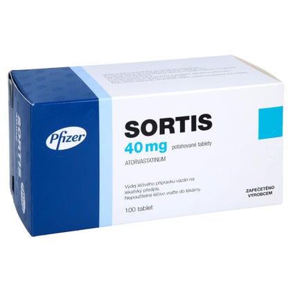Sortis 40 mg Filmtabletten 100 St mit E-Rezept kaufen | DocMorris