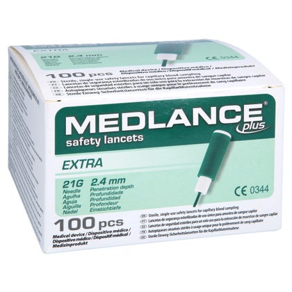 Medlance plus Extra Sicherheitslanzetten 100 St online kaufen | DocMorris