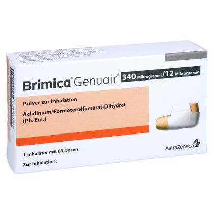 BRIMICA Genuair 340 µg/12 µg Plv.z.Inhalation 60ED 1 St mit E-Rezept ...