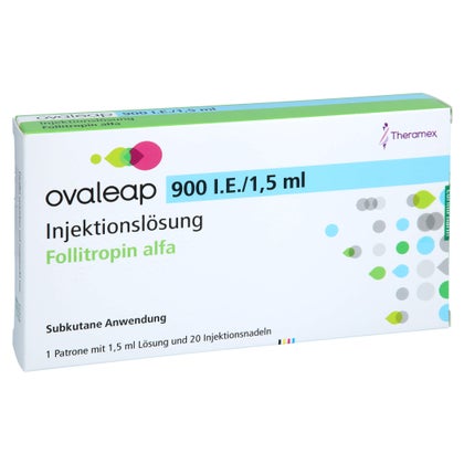 OVALEAP 900 I.E./1,5 ml Zyl.Amp.+ 20 Pen Inj.Nad. 1 St mit E-Rezept ...