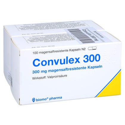 CONVULEX 300 mg magensaftresistente Kapseln 200 St mit E-Rezept kaufen ...