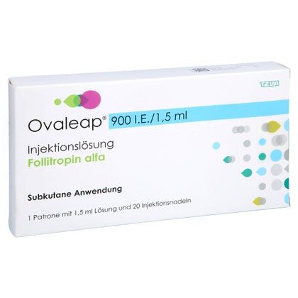 OVALEAP 900 I.E./1,5 ml Zyl.Amp.+ 20 Pen Inj.Nad. 1 St mit E-Rezept ...