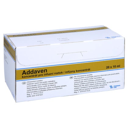 ADDAVEN Konzentrat z.Herst.e.Infusionslösung 20X10 ml mit E-Rezept ...