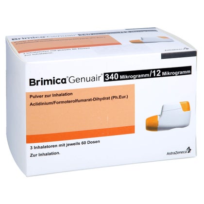 BRIMICA Genuair 340 µg/12 µg Plv.z.Inhalation 60ED 3 St mit E-Rezept ...
