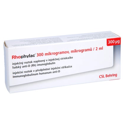 RHOPHYLAC 300 µg/2 ml Injektionslsg.in Fertigspr. 1X2 ml mit E-Rezept ...