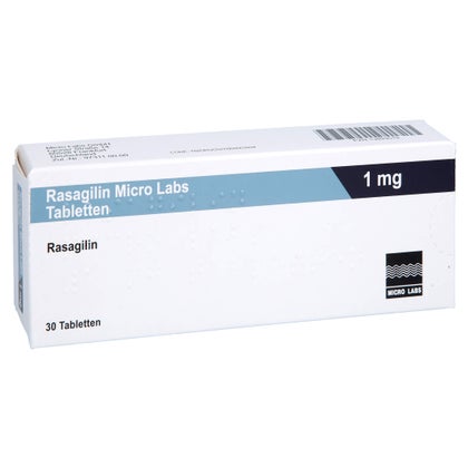 Rasagilin Micro Labs 1 mg Tabletten 30 St mit E-Rezept kaufen | DocMorris