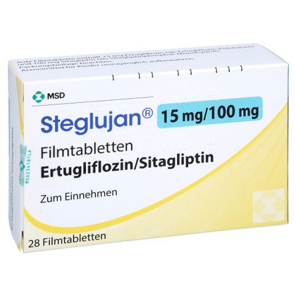 Steglujan 15 Mg/100 mg Filmtabletten 28 St mit E-Rezept kaufen | DocMorris
