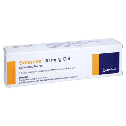 Solaraze 3% Gel 90 g mit E-Rezept kaufen | DocMorris