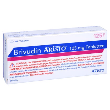 Brivudin Aristo 125 mg Tabletten 7 St mit E-Rezept kaufen | DocMorris