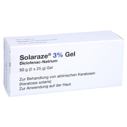 Solaraze 3% Gel 50 g mit E-Rezept kaufen | DocMorris