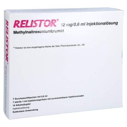 RELISTOR 12 mg/0,6 ml Injektionslösung Dsfl. 7 St mit E-Rezept kaufen ...