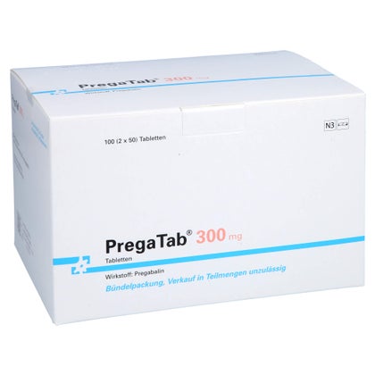 Pregatab 300 mg Tabletten 100 St mit E-Rezept kaufen | DocMorris