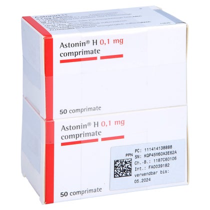 Astonin H 0,1 mg Tabletten 100 St mit E-Rezept kaufen | DocMorris