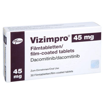Vizimpro 45 mg Filmtabletten 30 St mit E-Rezept kaufen | DocMorris