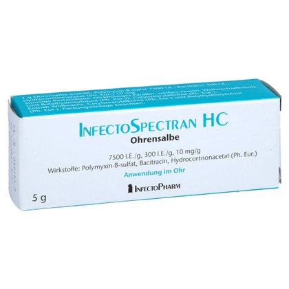 Infectospectran HC Ohrensalbe 5 g mit E-Rezept kaufen | DocMorris