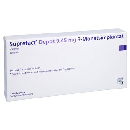 SUPREFACT Depot 9,45 mg 3-Monatsimplan.i.e.F.-Spr. 1 St mit E-Rezept ...